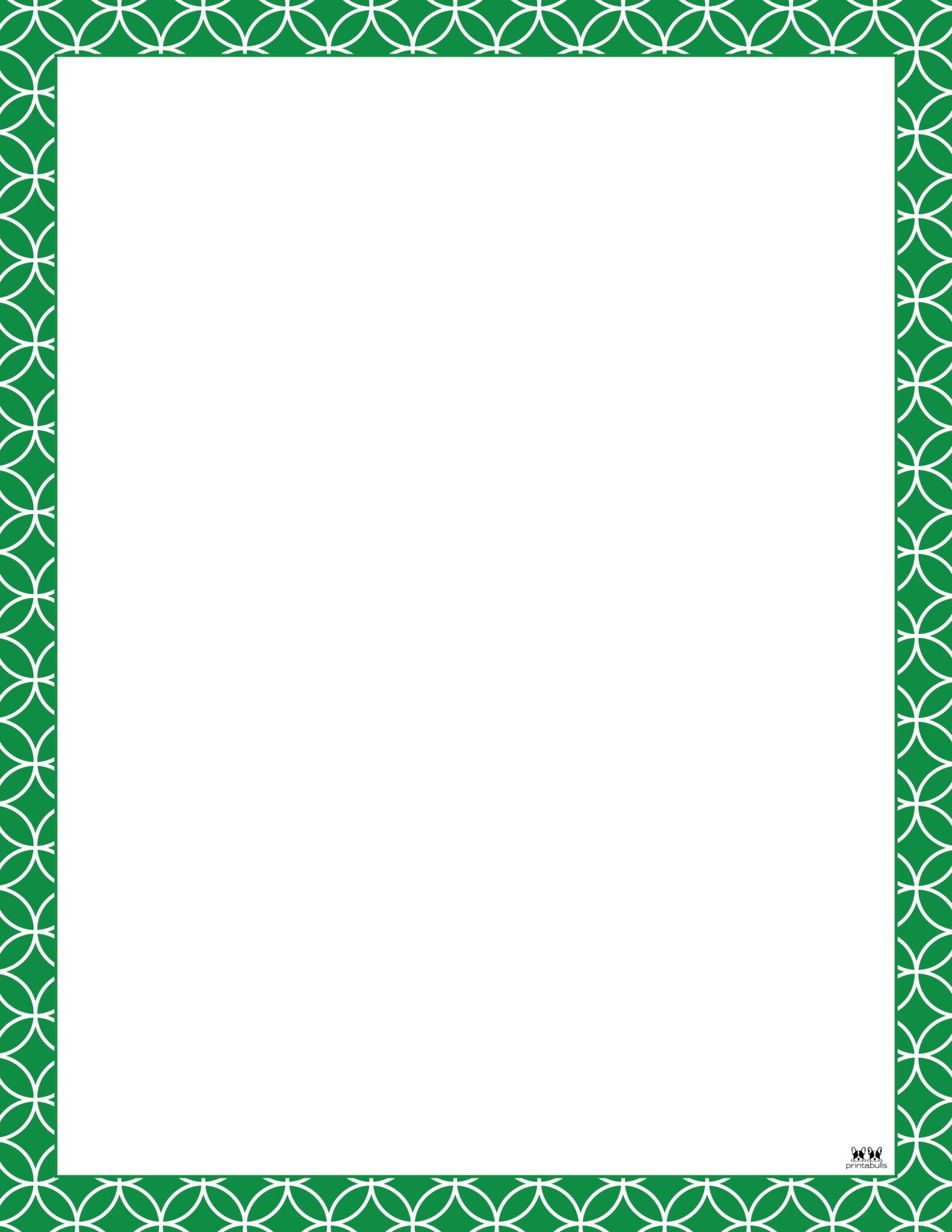 St. Patrick's Day Borders & Frames - 20 Pages - PrintaBulk