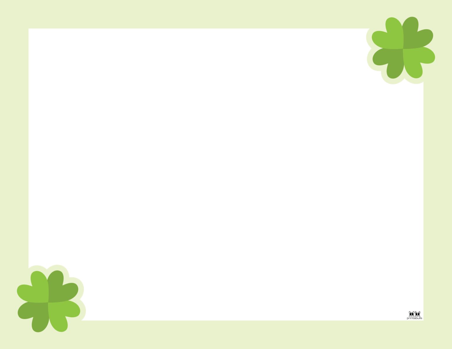 St. Patrick's Day Borders & Frames - 20 Pages - PrintaBulk