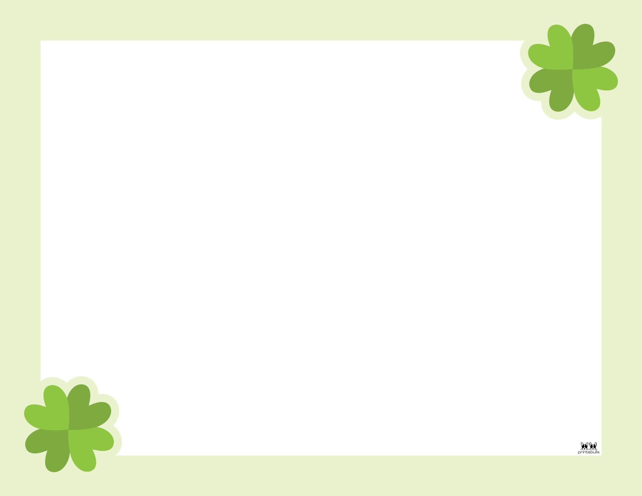 St. Patrick's Day Borders & Frames - 20 Pages - PrintaBulk