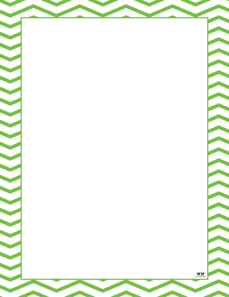 St. Patrick's Day Borders & Frames - 20 Pages - PrintaBulk