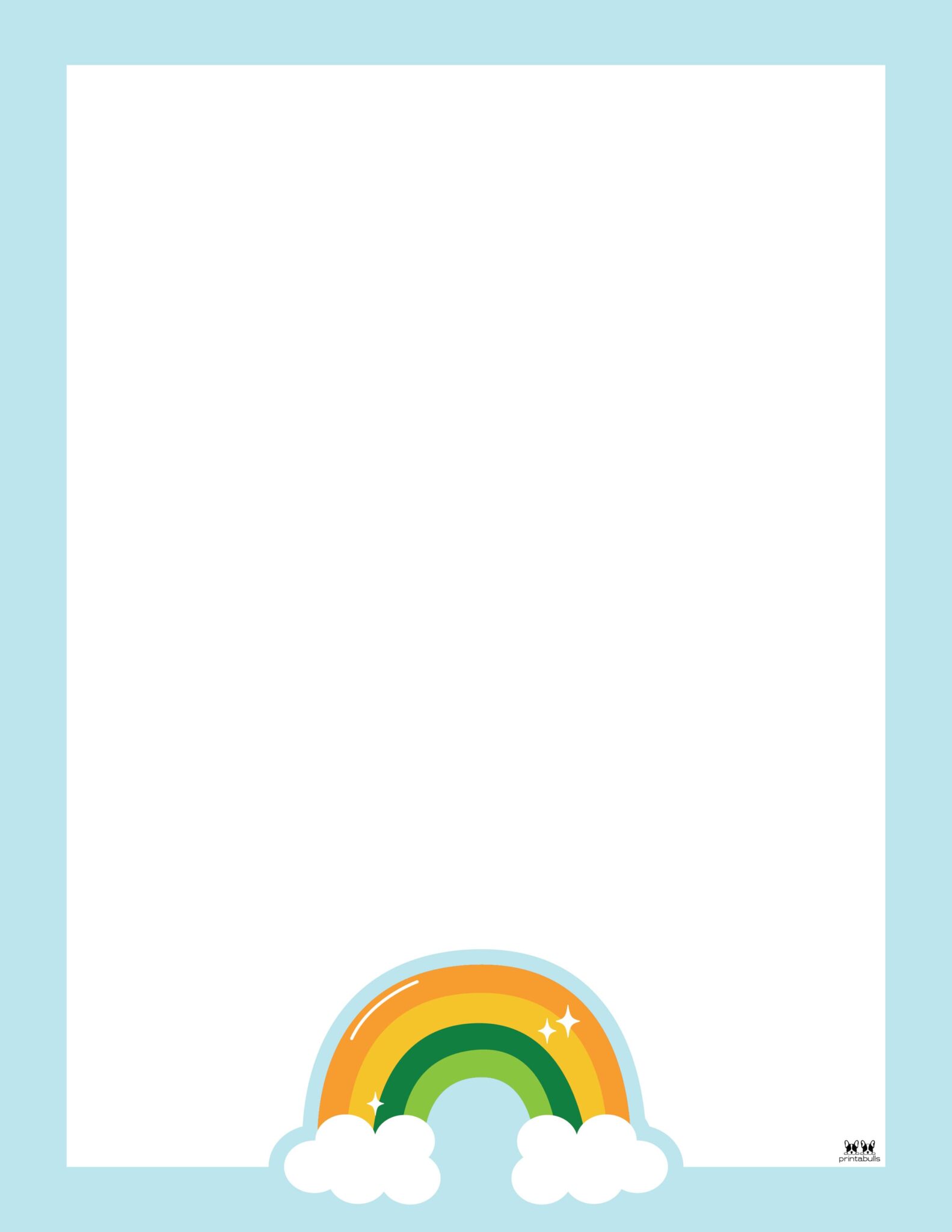 St. Patrick's Day Borders & Frames - 20 Pages | Printabulls