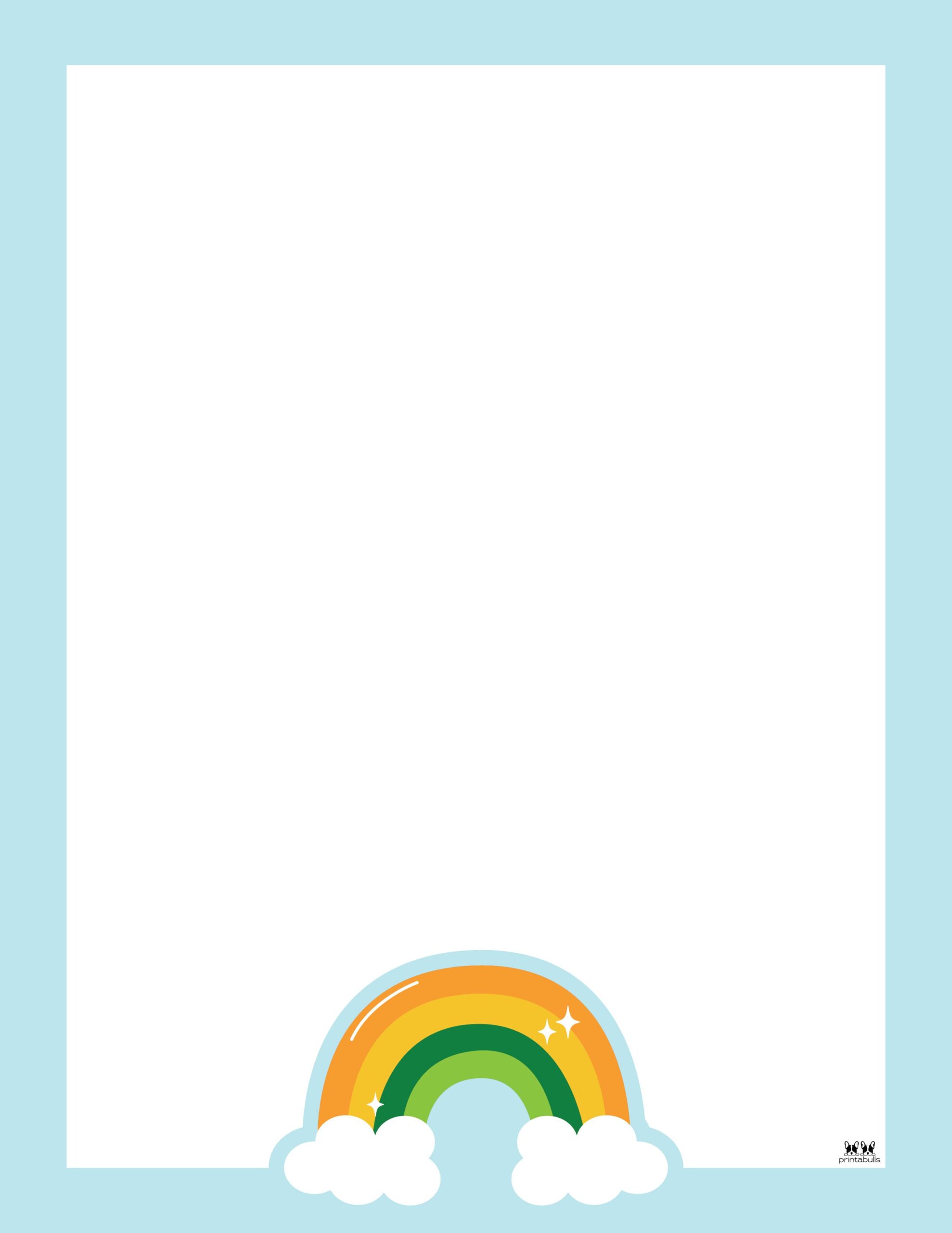 St. Patrick's Day Borders & Frames - 20 Pages | Printabulls