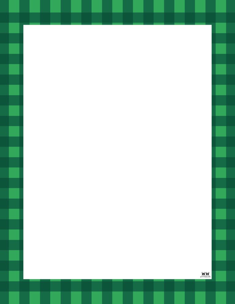 St. Patrick's Day Borders & Frames - 20 Pages | Printabulls