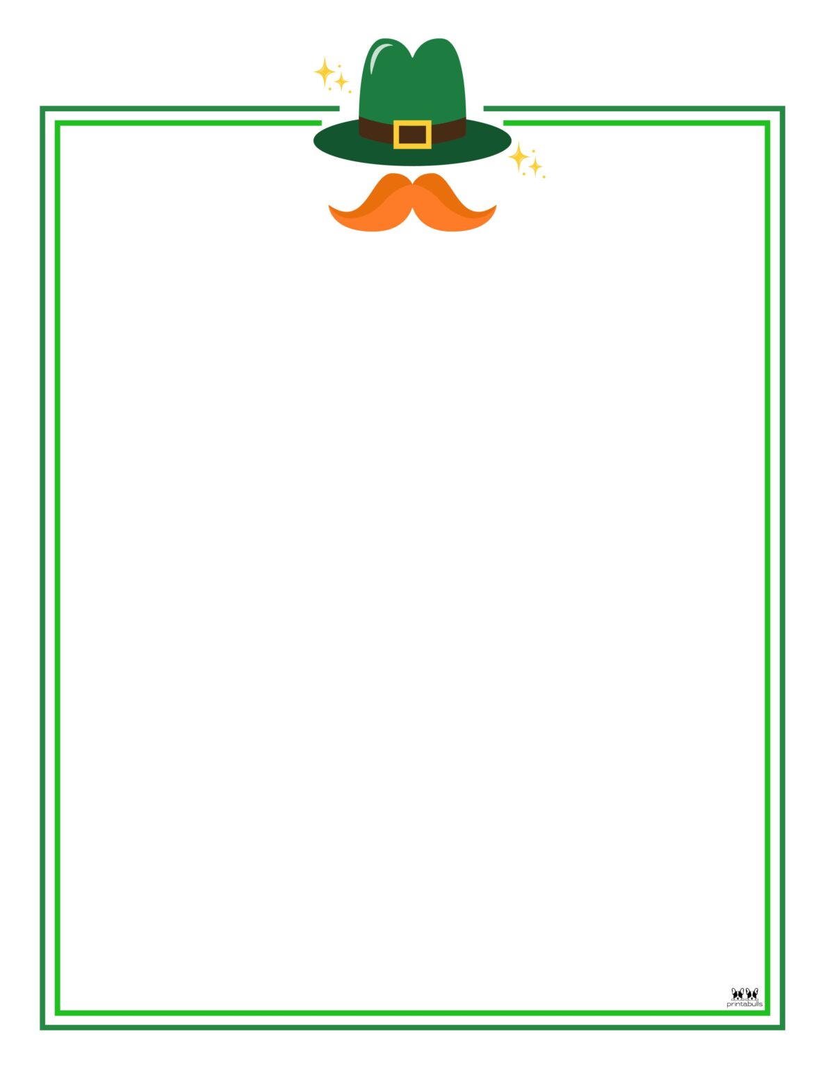 St. Patrick's Day Borders & Frames - 20 Pages | Printabulls