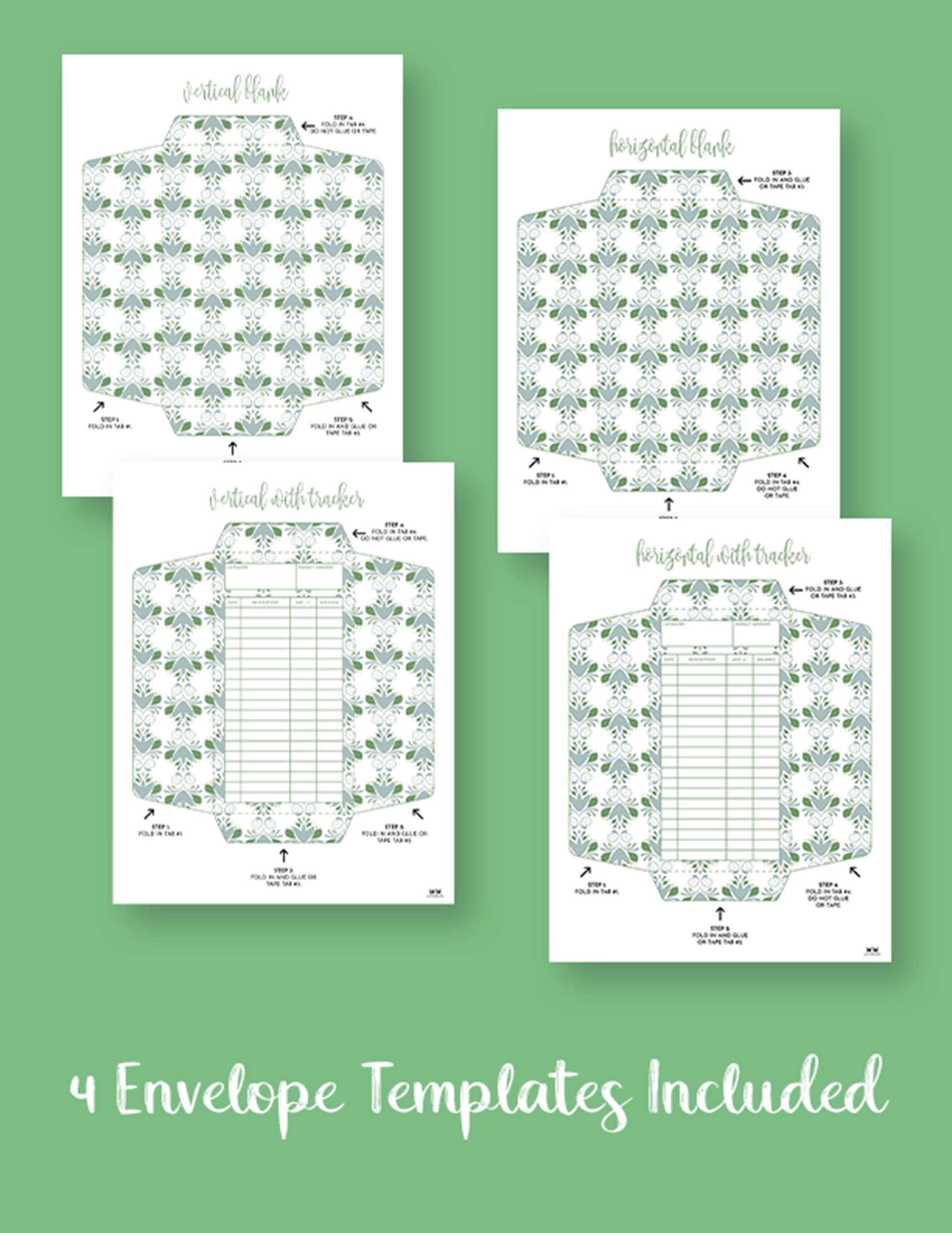 Cash Envelope Budget System Sets - 7 Sets | Printabulls