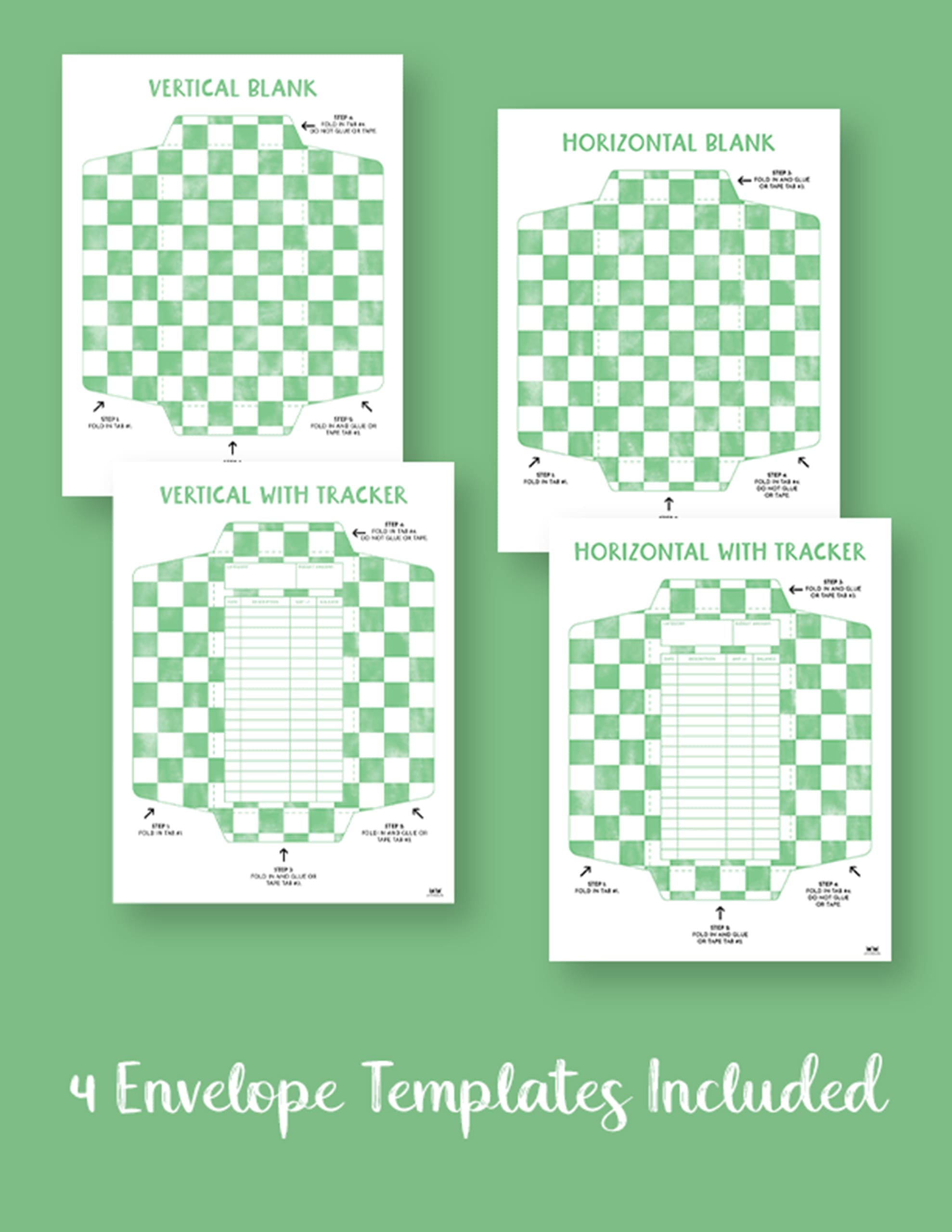 Cash Envelope Budget System Sets - 7 Sets | Printabulls