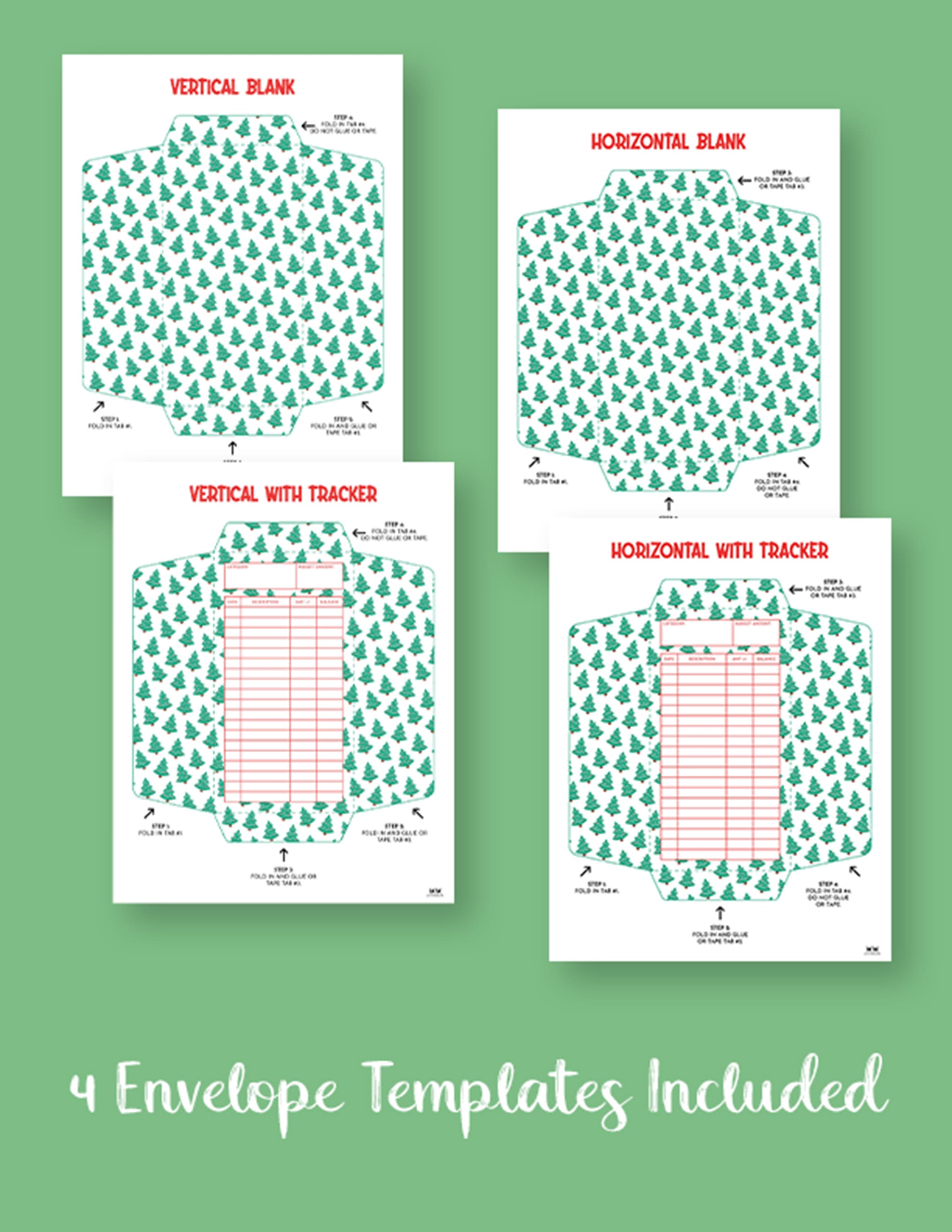 Cash Envelope Budget System Sets - 7 Sets | Printabulls