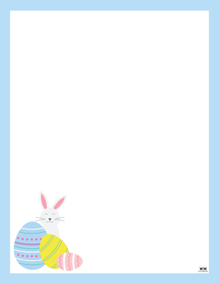 Easter Borders & Frames - 40 Pages | Printabulls