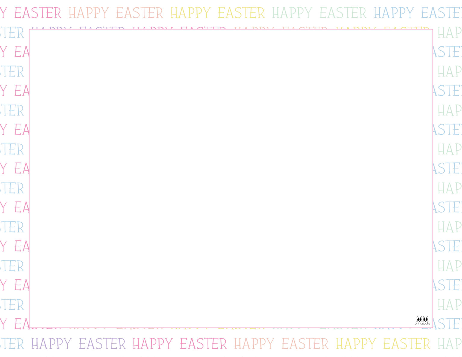 Easter Borders & Frames - 40 Pages - PrintaBulk