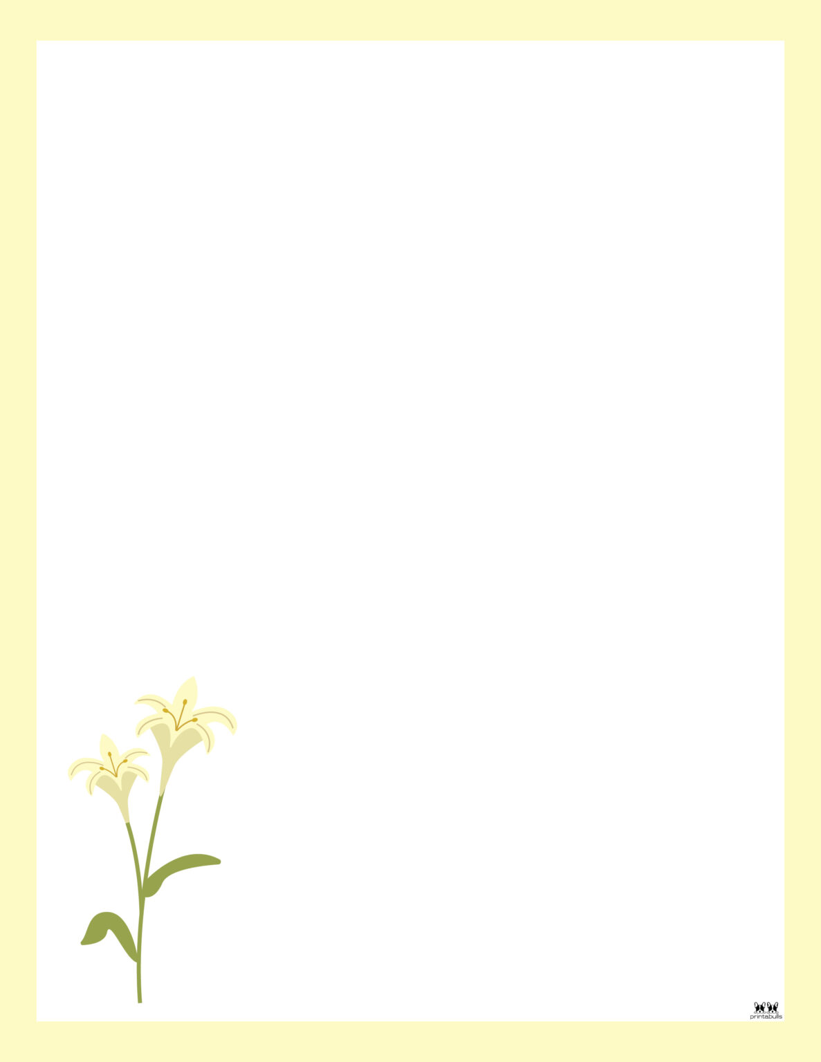Easter Borders & Frames - 40 Pages | Printabulls