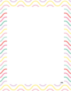 Easter Borders & Frames - 40 Pages - PrintaBulk