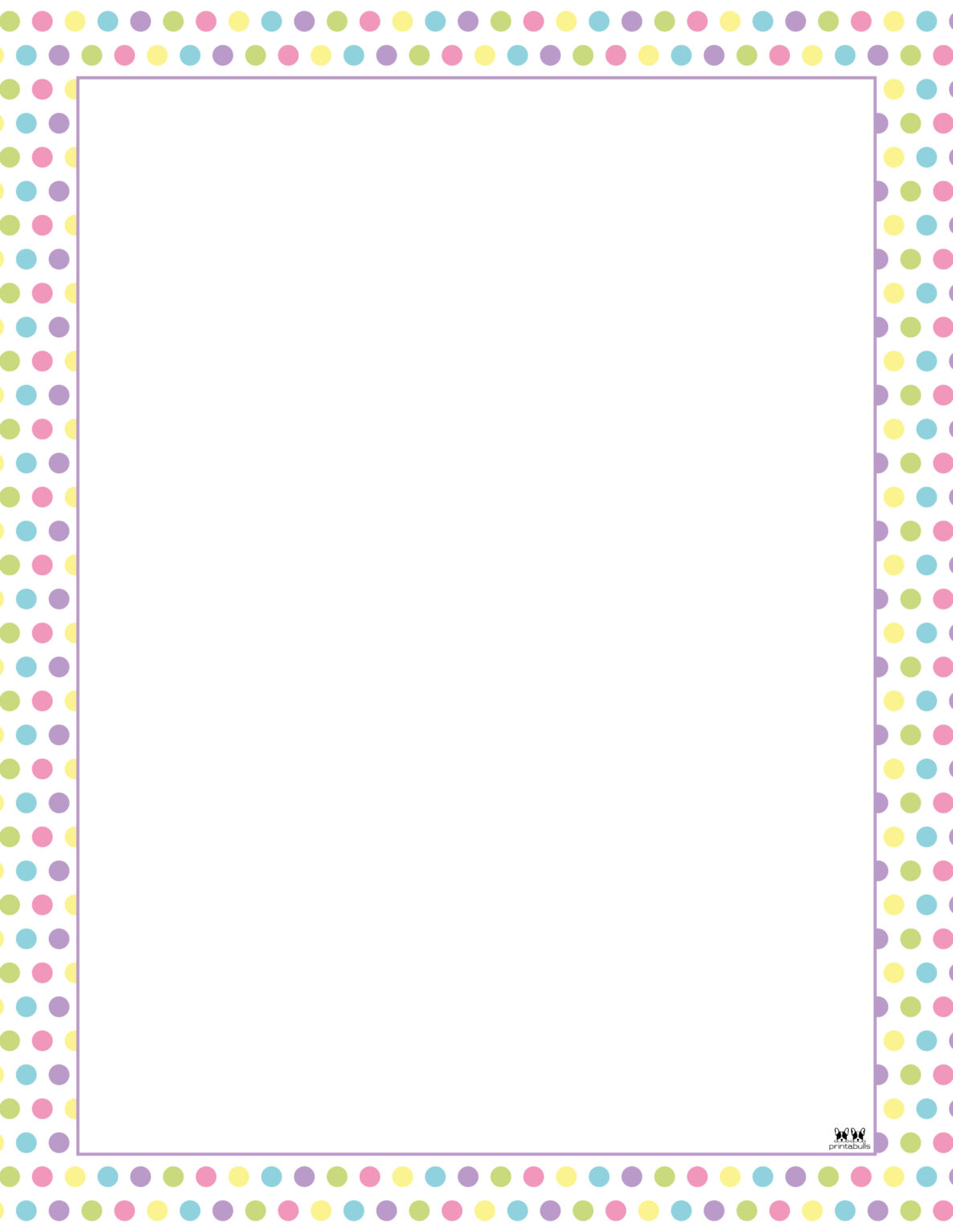 Easter Borders & Frames - 40 Pages | Printabulls