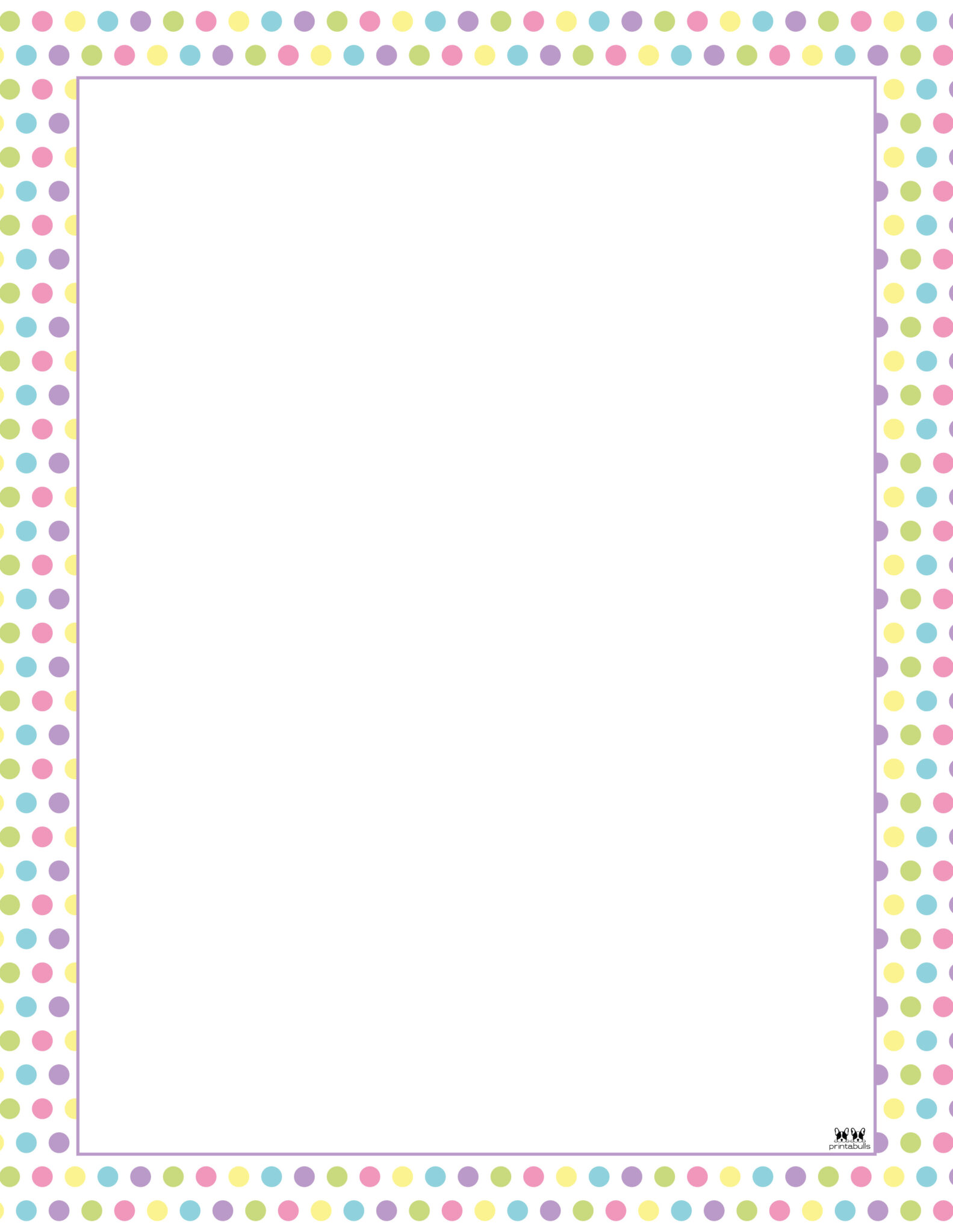 Easter Borders & Frames - 40 Pages | Printabulls