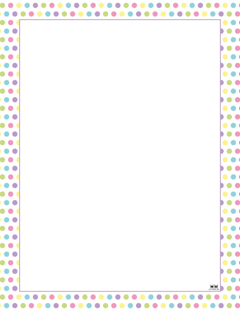 Easter Borders & Frames - 40 Pages | Printabulls