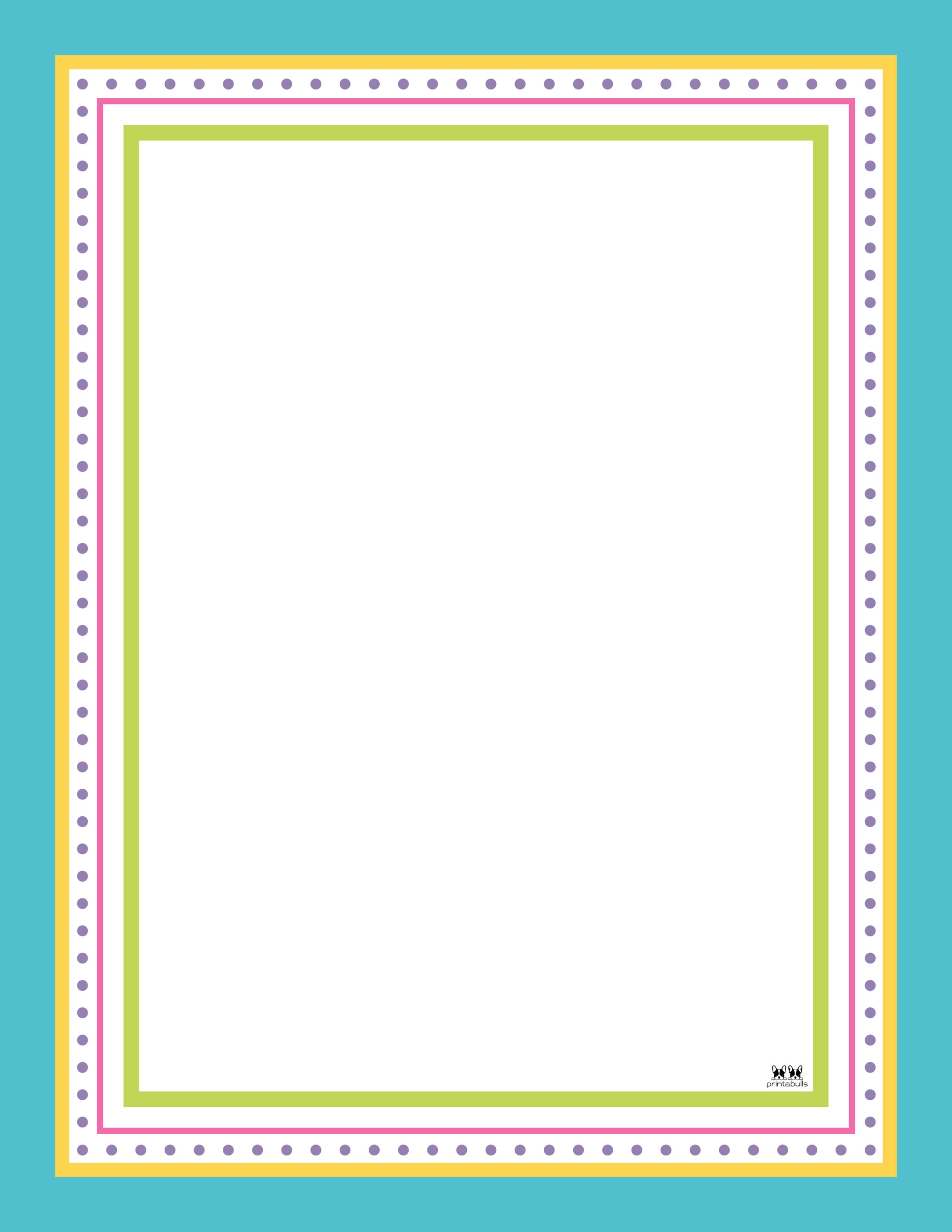Easter Borders & Frames - 40 Pages - PrintaBulk
