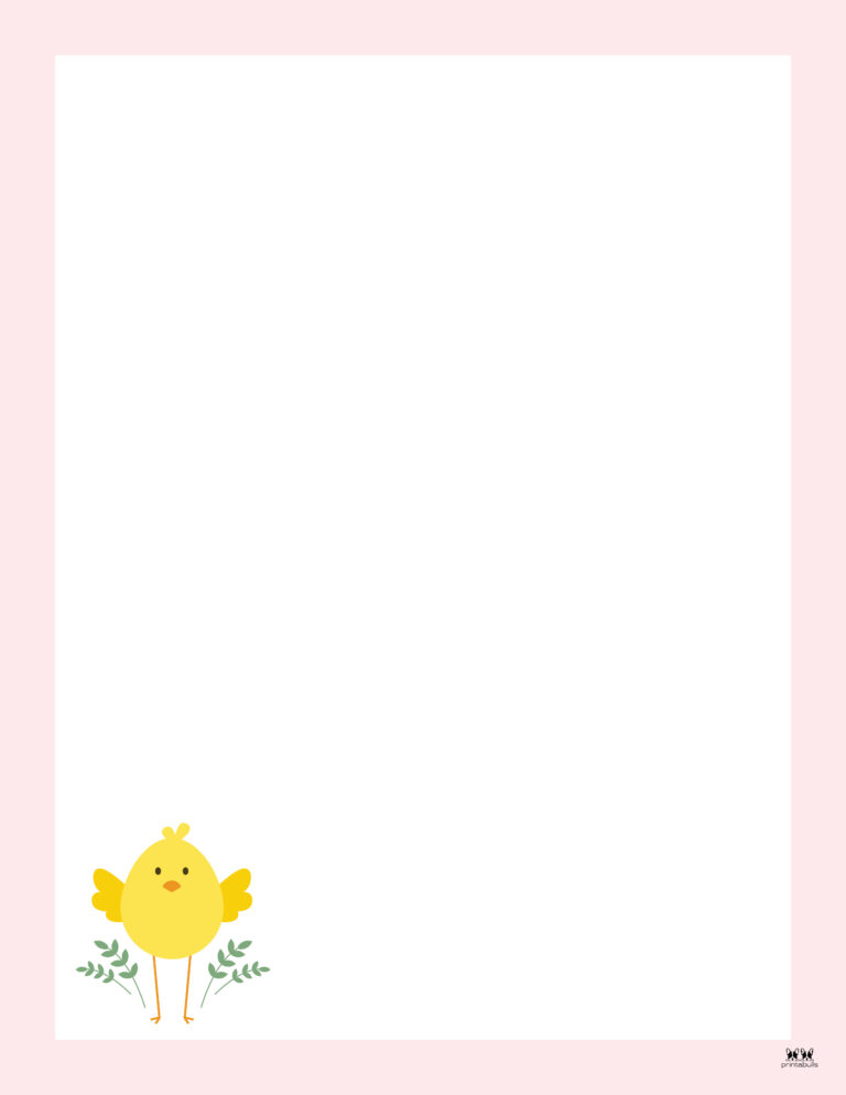 Easter Borders & Frames - 40 Pages - PrintaBulk