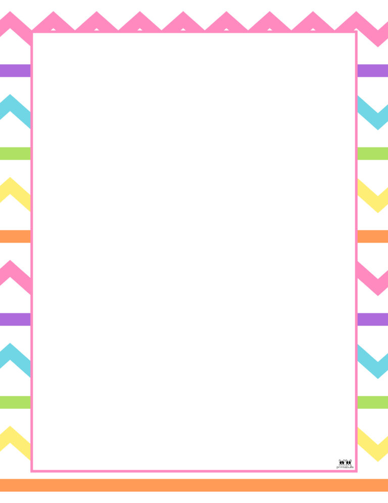 Easter Borders & Frames - 40 Pages | Printabulls