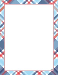 4th of July Borders & Frames - 20 Pages | Printabulls