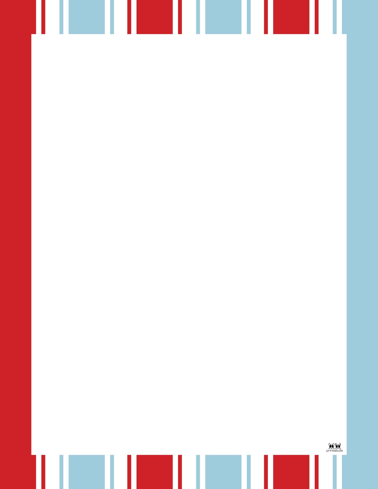 4th of July Borders & Frames - 20 Pages | Printabulls