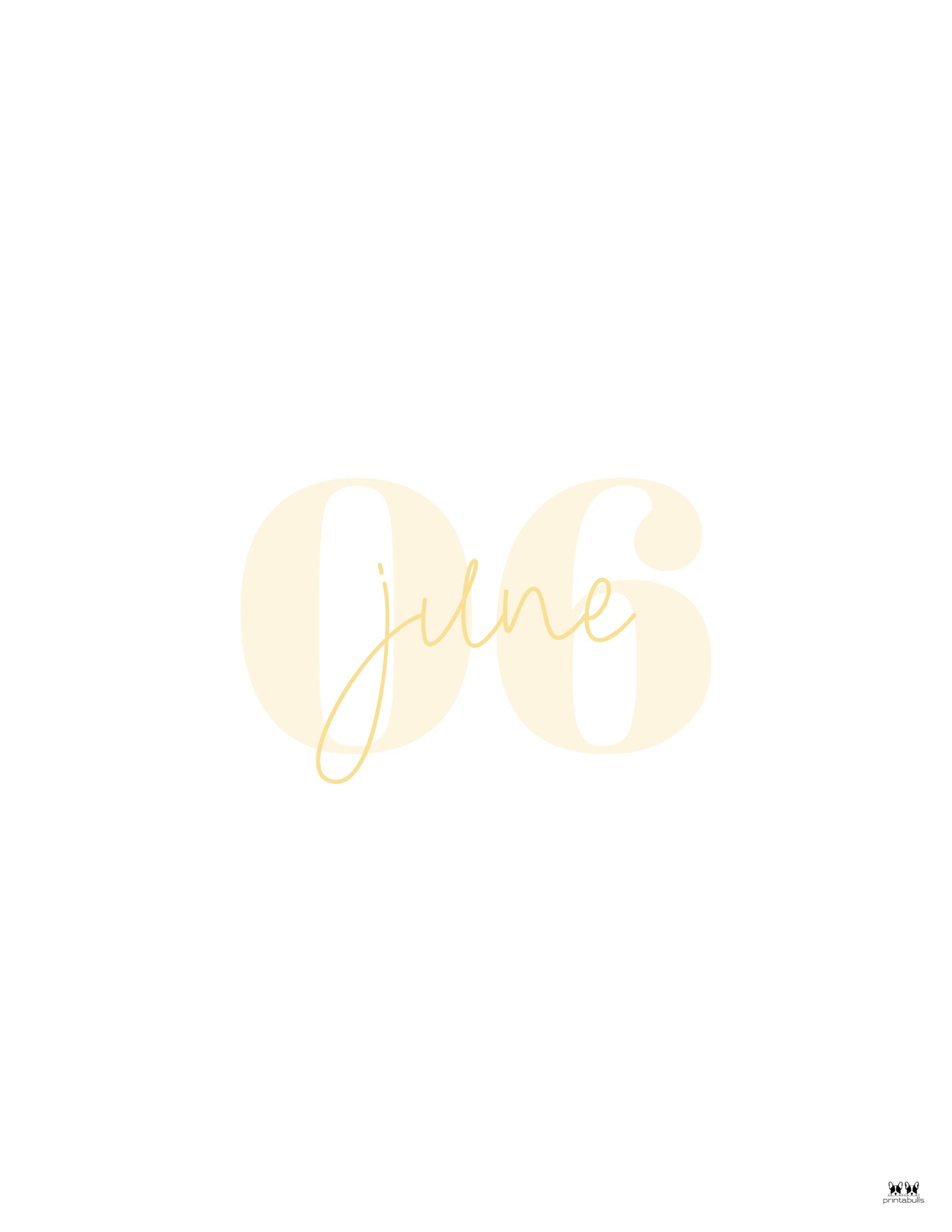 Companion Planner Monthly Dividers - 120 Pages | Printabulls