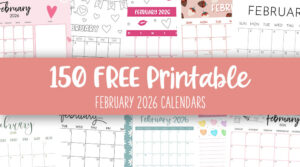 February 2026 Calendars - 150 FREE Printables | Printabulls